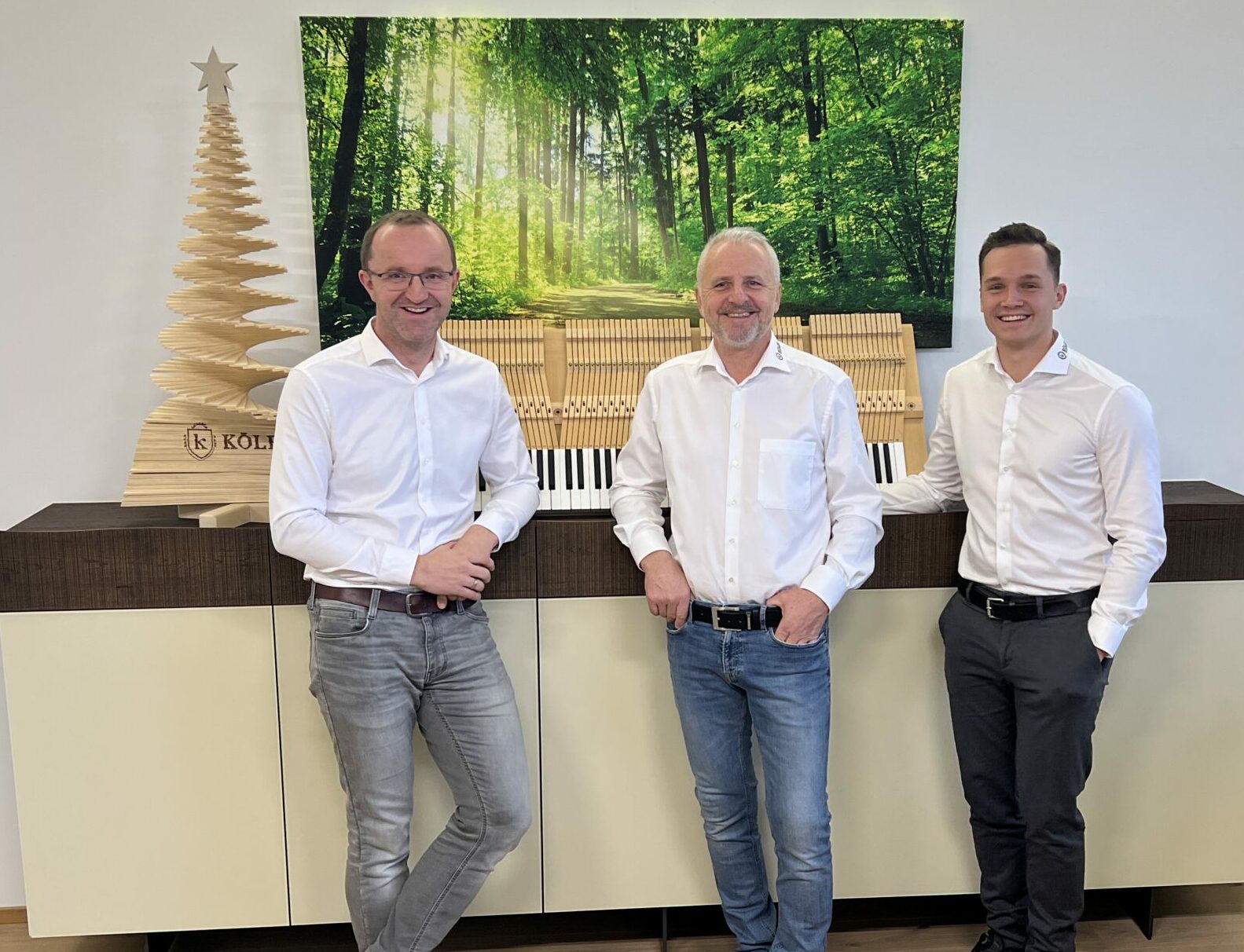 Curtain up for our management trio - Kölbl European Tonewood EN